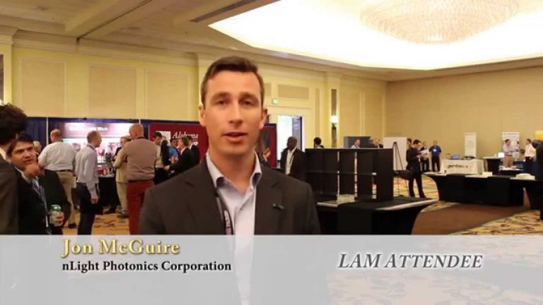 nLight Photonics Corporation at LAM 2014 – Laser Chirp