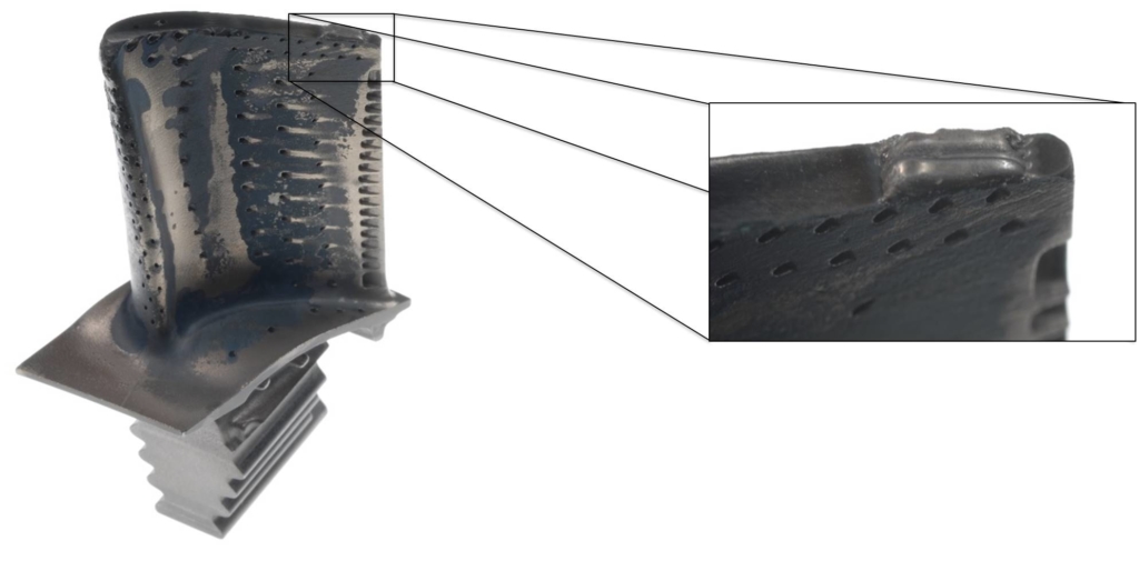 Turbine Blade Cladding & Remelting for Single-Crystal Volume Extension ...