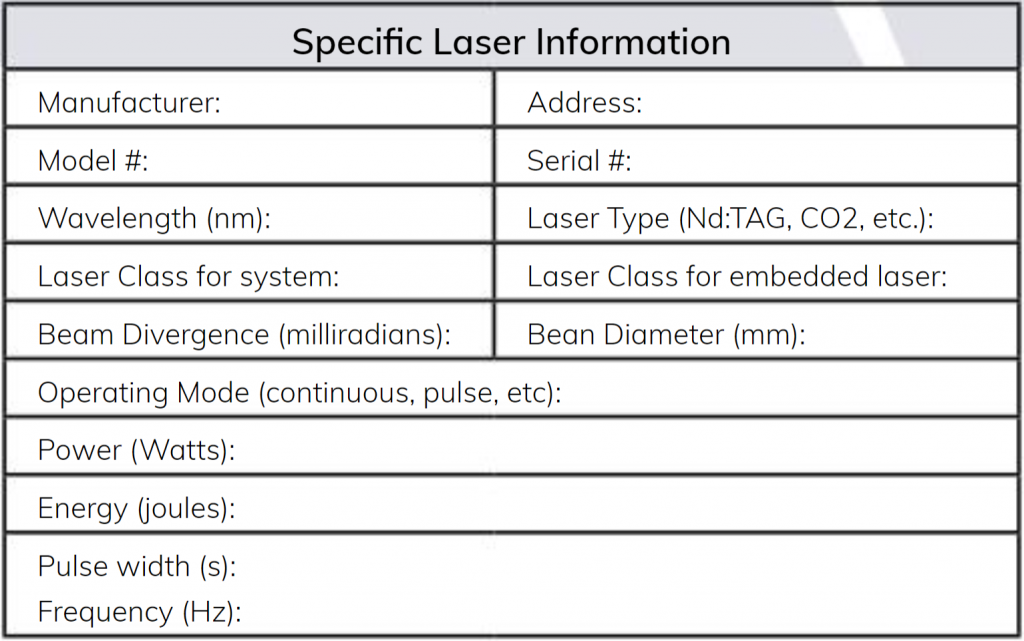 BLS Newsletter 2020 – Laser Safety for the Layman – Laser Chirp